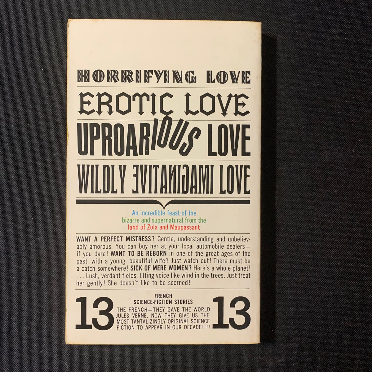 BOOK Damon Knight (ed) '13 French Science Fiction Stories' (1965) – The ...