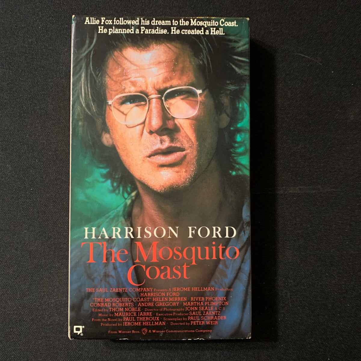 VHS Mosquito Coast (1986) Harrison Ford, Helen Mirren, River Phoenix – The Exile Media and ...
