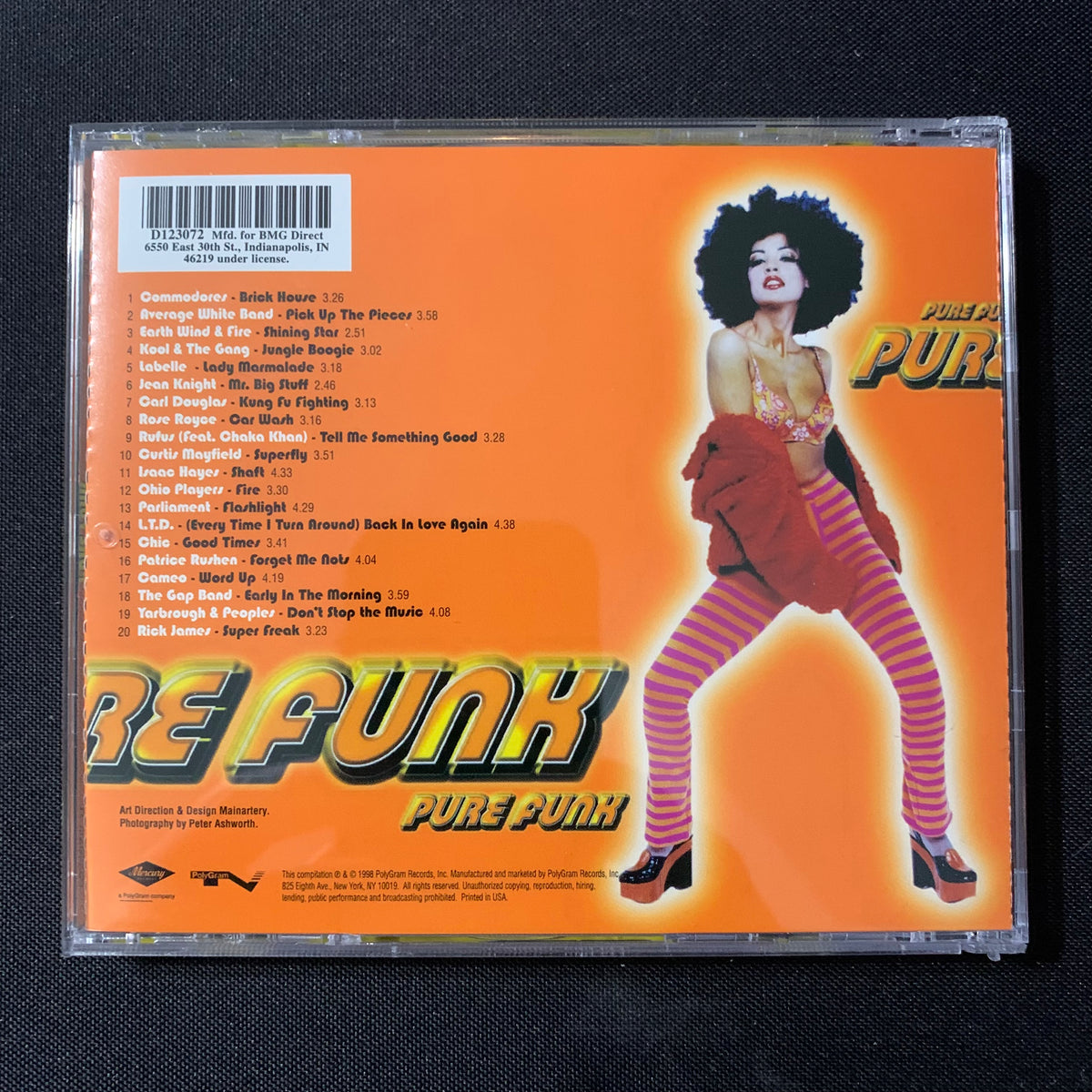 CD Pure Funk (1998) Gap Band, Commodores, Earth Wind and Fire, Kool an – The Exile Media and ...