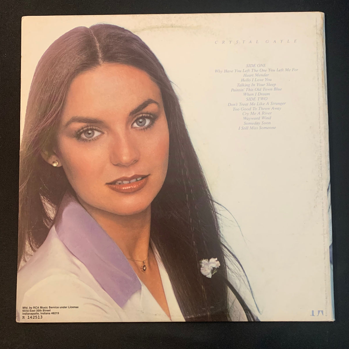 LP Crystal Gayle 'When I Dream' (1978) VG+/VG gatefold country vinyl r ...