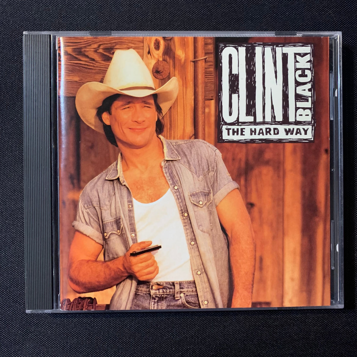 CD Clint Black 'The Hard Way' (1992) Burn One Down, When My Ship Comes ...
