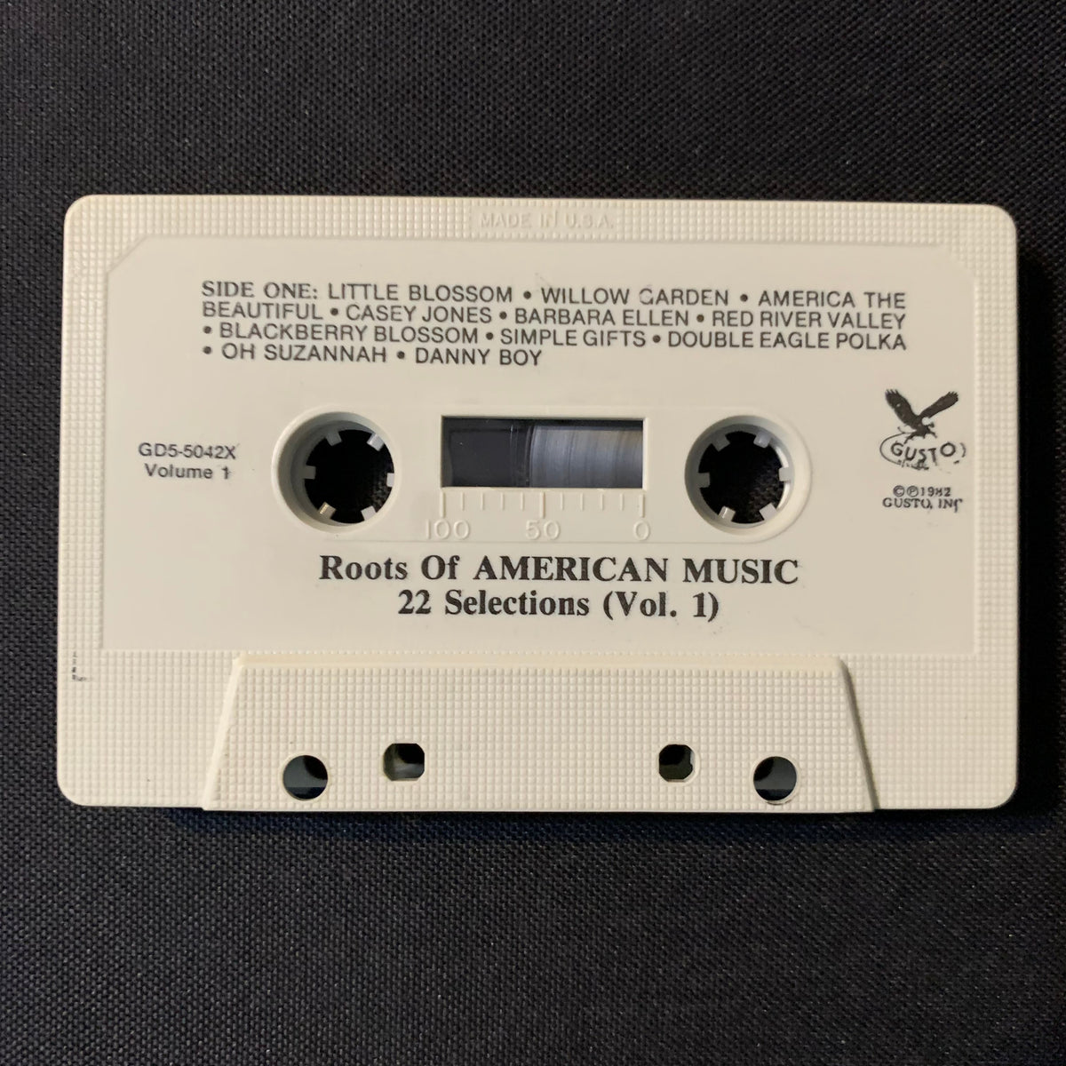 CASSETTE Roots Of American Music [Tape 1] (1982) Casey Jones, Old Joe ...