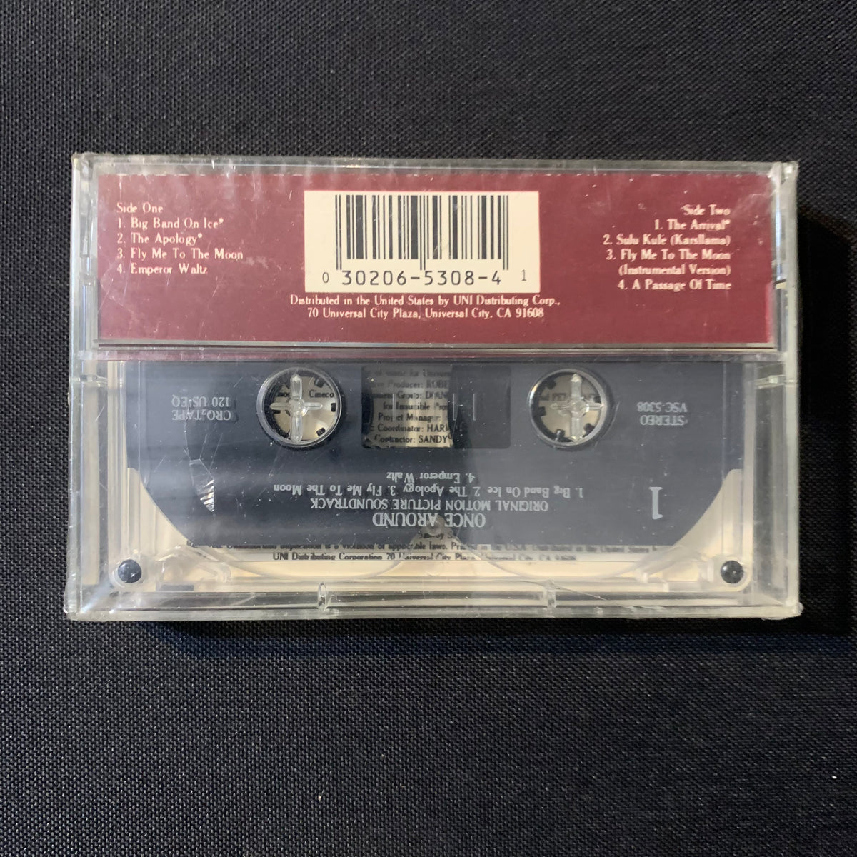 CASSETTE Once Around original motion picture soundtrack (1991) James H ...