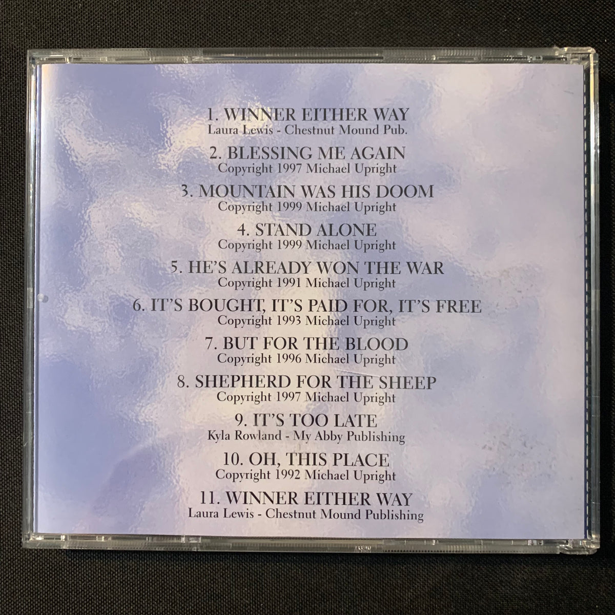 CD Standing Tall 'Best Of Standing Tall: Volume One' Mike Upright gosp ...