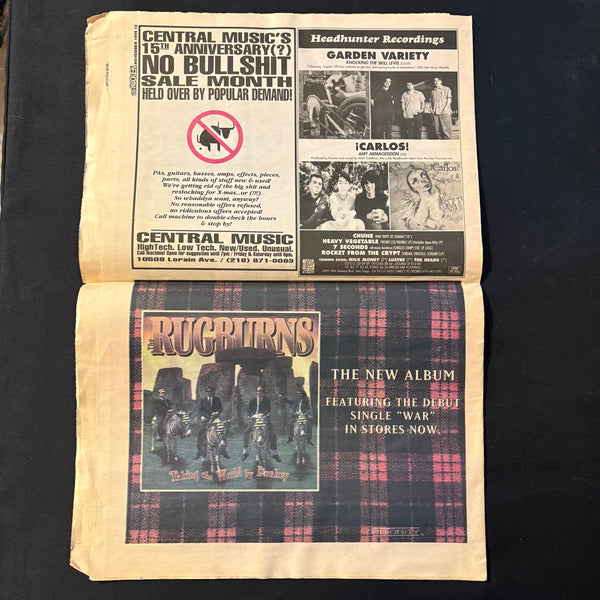 MAGAZINE U.S. Rocker v6n12 (1995) Edsel, Integrity, Warrior Soul, Scot ...