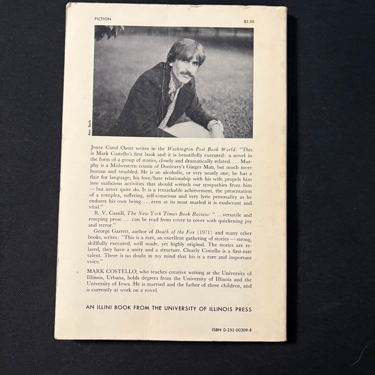 BOOK Mark Costello 'The Murphy Stories' (1973) PB short stories fictio ...
