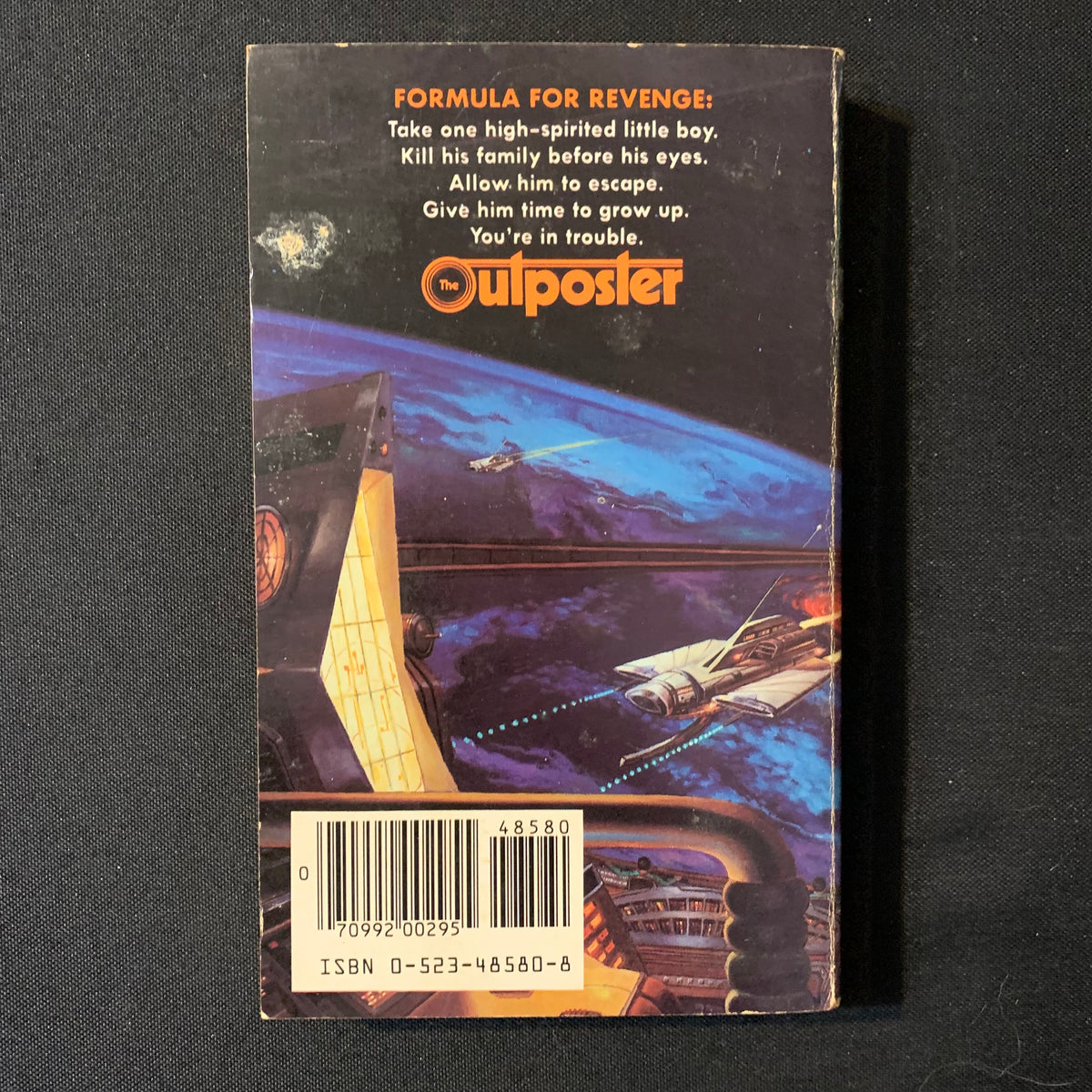 BOOK Gordon R. Dickson 'Outposter' (1982) Tor science fiction PB – The ...