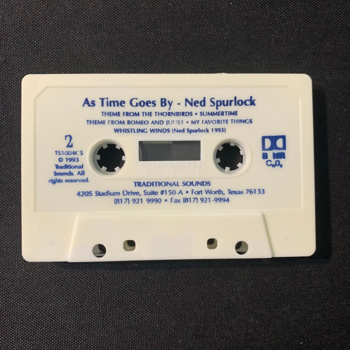 CASSETTE Ned Spurlock 'As Time Goes By' (1993) hammer dulcimer movie t ...