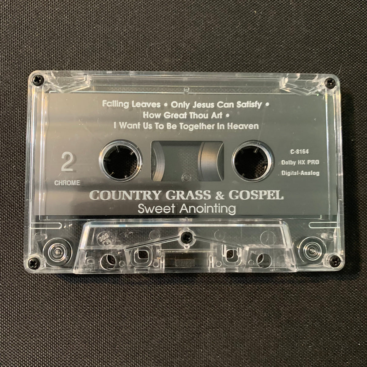 CASSETTE Country Gospel & Grass 'Sweet Anointing' Warren Tedder Barbar ...