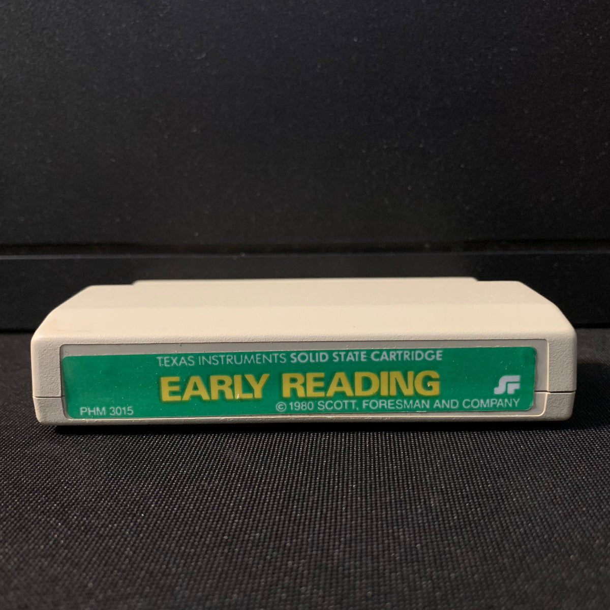 TEXAS INSTRUMENTS TI 99/4A Early Reading (1980) tested educational car ...