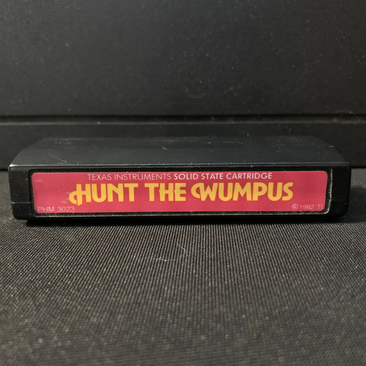 TEXAS INSTRUMENTS TI 99/4A Hunt the Wumpus (1982) red label video game ...