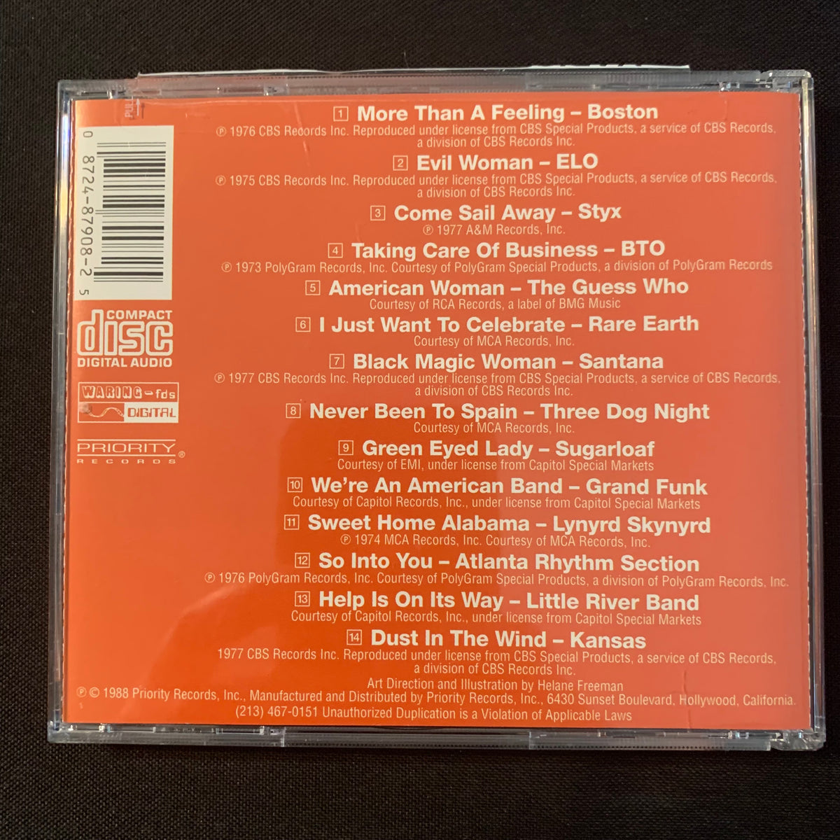 CD Best of 70s Supergroups (1988) Little River Band, Boston, Styx, ELO ...