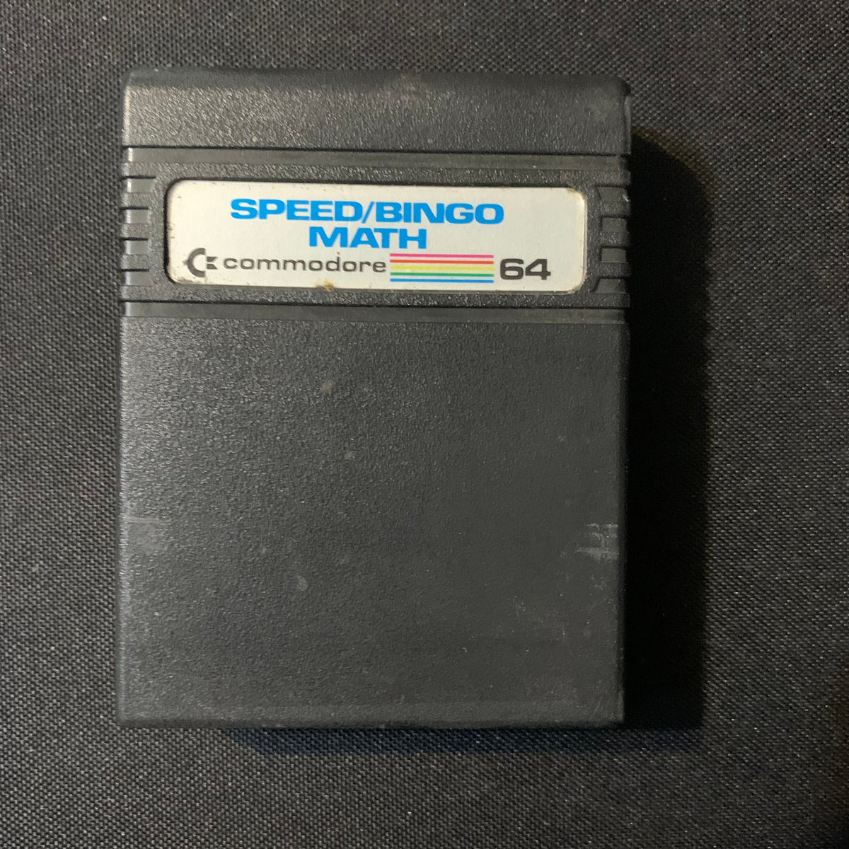 COMMODORE 64 Speed Bingo Math tested educational game cartridge basic ...