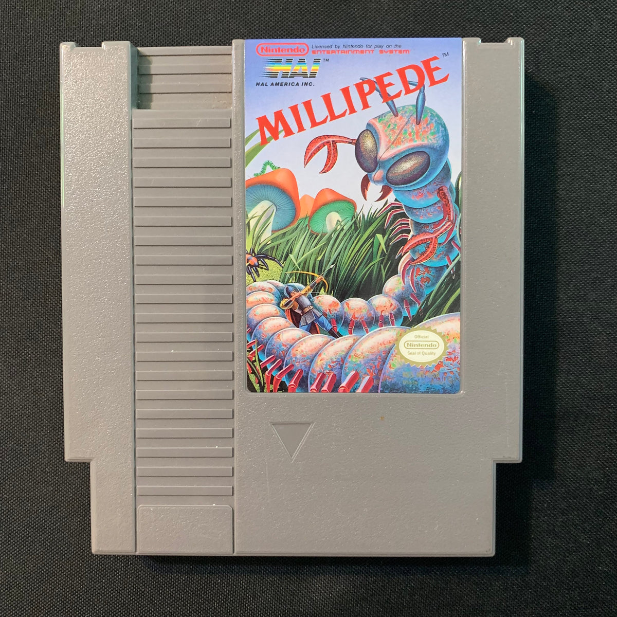 NINTENDO NES Millipede (1987) tested video game cartridge – The Exile ...