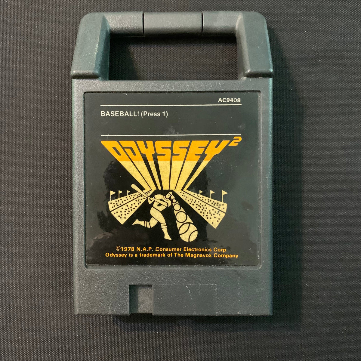 MAGNAVOX ODYSSEY 2 Baseball (1978) tested video game cartridge – The ...