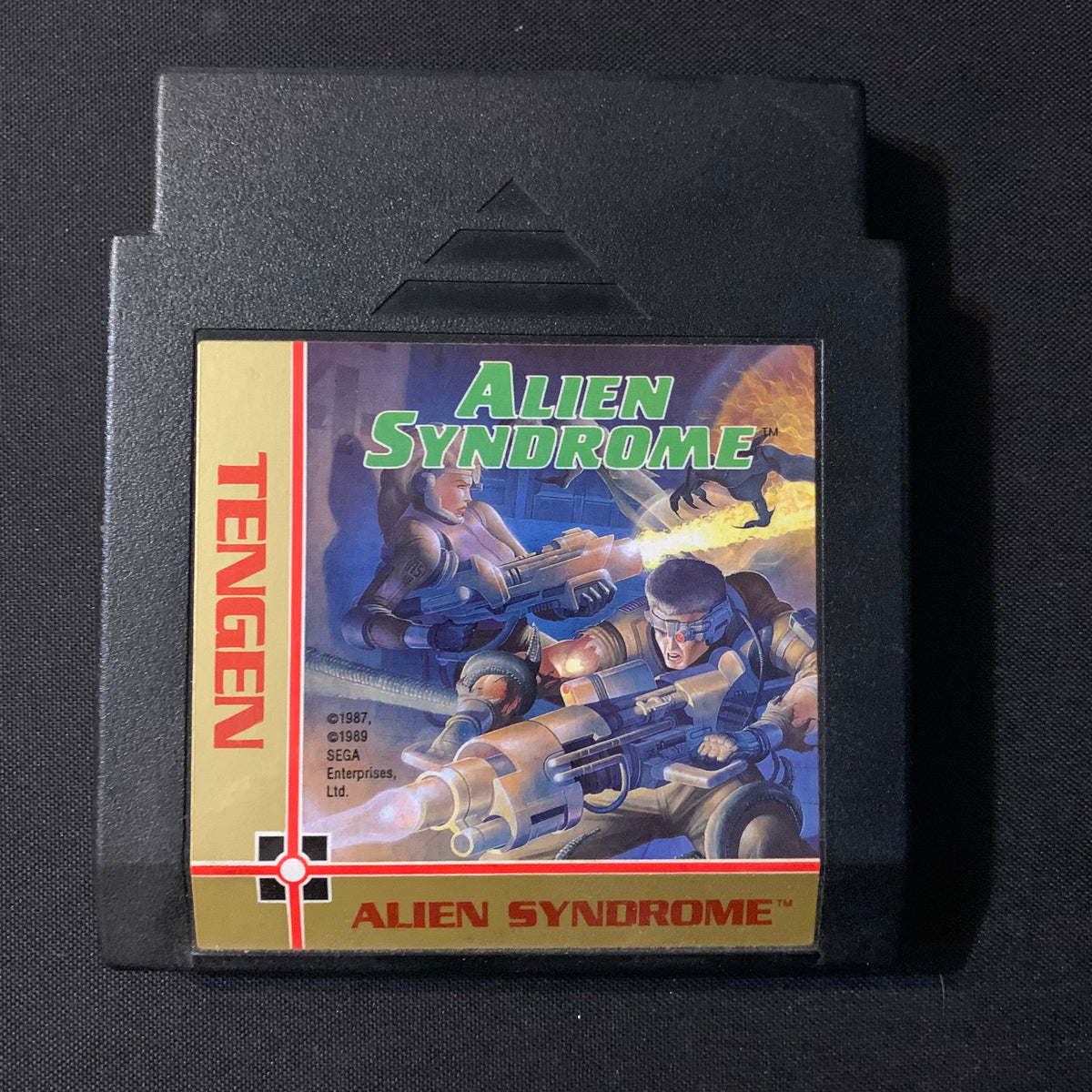 NINTENDO NES Alien Syndrome (1988) tested video game cartridge – The ...