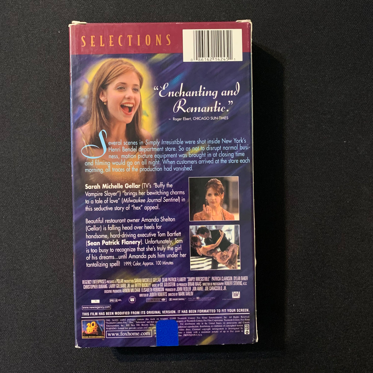 VHS Simply Irresistible (1999) Sarah Michelle Gellar, Sean Patrick Fla ...