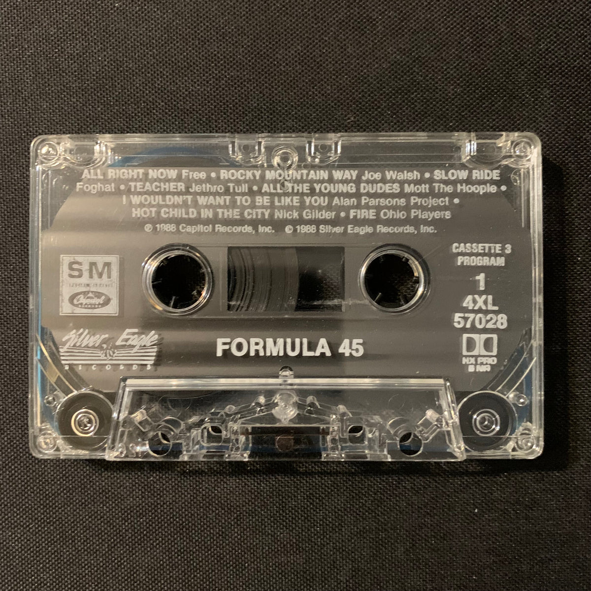 CASSETTE Formula 45 [Tape 3] (1988) Free, Joe Walsh, Foghat, Jethro Tu ...