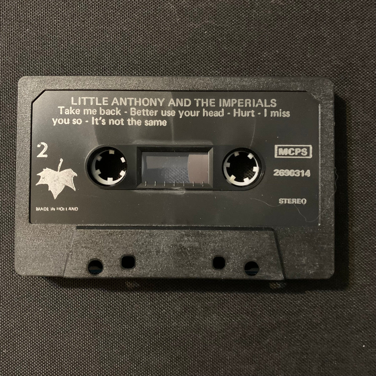 CASSETTE Little Anthony and the Imperials 'Greatest Hits' tape Tears O ...