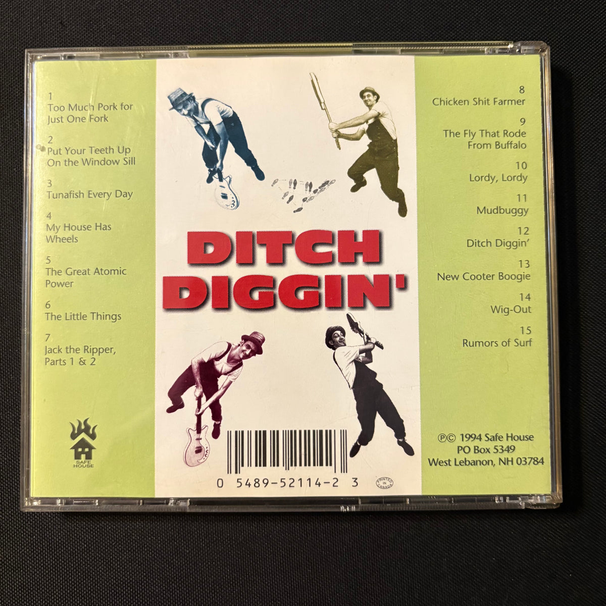 CD Southern Culture On the Skids 'Ditch Diggin' (1994) Too Much Pork F ...