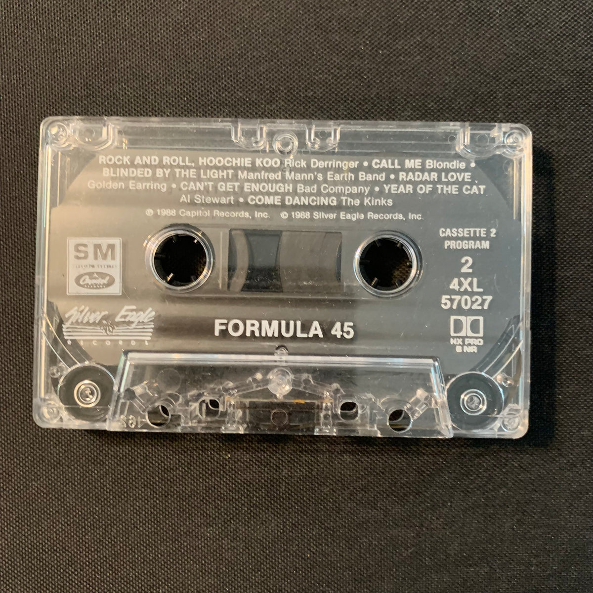 CASSETTE Formula 45 [Tape 2] (1988) Tina Turner, Thomas Dolby, Edgar W ...