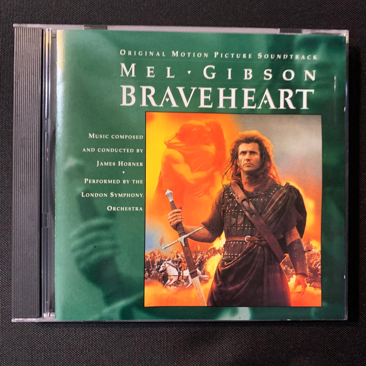 CD Braveheart soundtrack (1995) James Horner, London Symphony Orchestr ...
