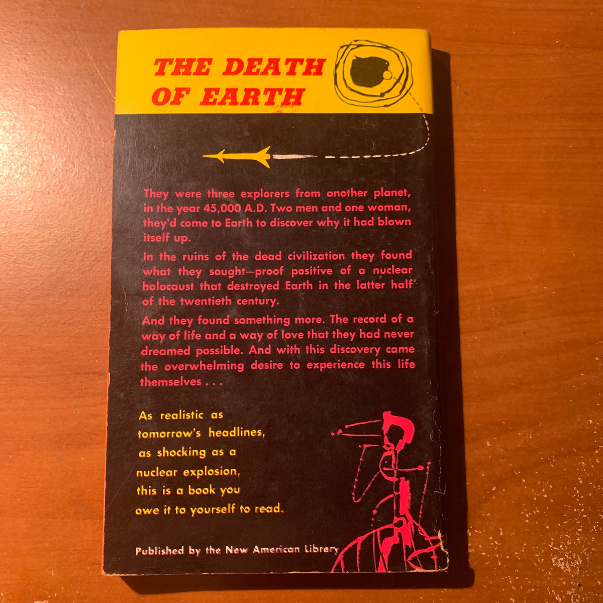 BOOK Horace Coon '43,000 Years Later' (1958) Signet pulp science ficti ...