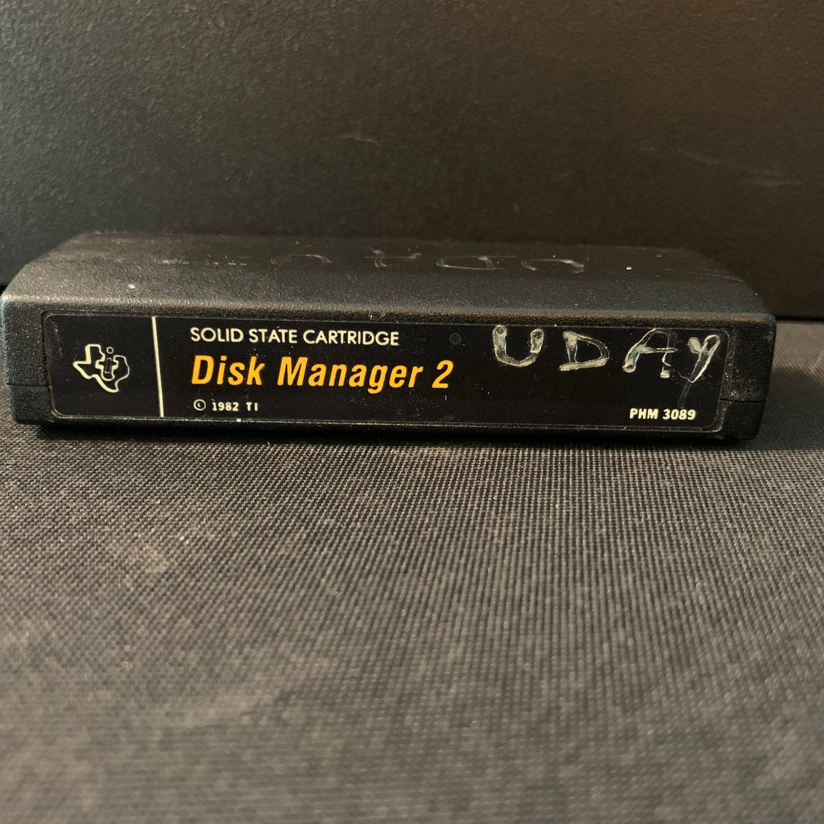 TEXAS INSTRUMENTS TI 99/4A Disk Manager 2 (1982) cartridge catalog ini ...