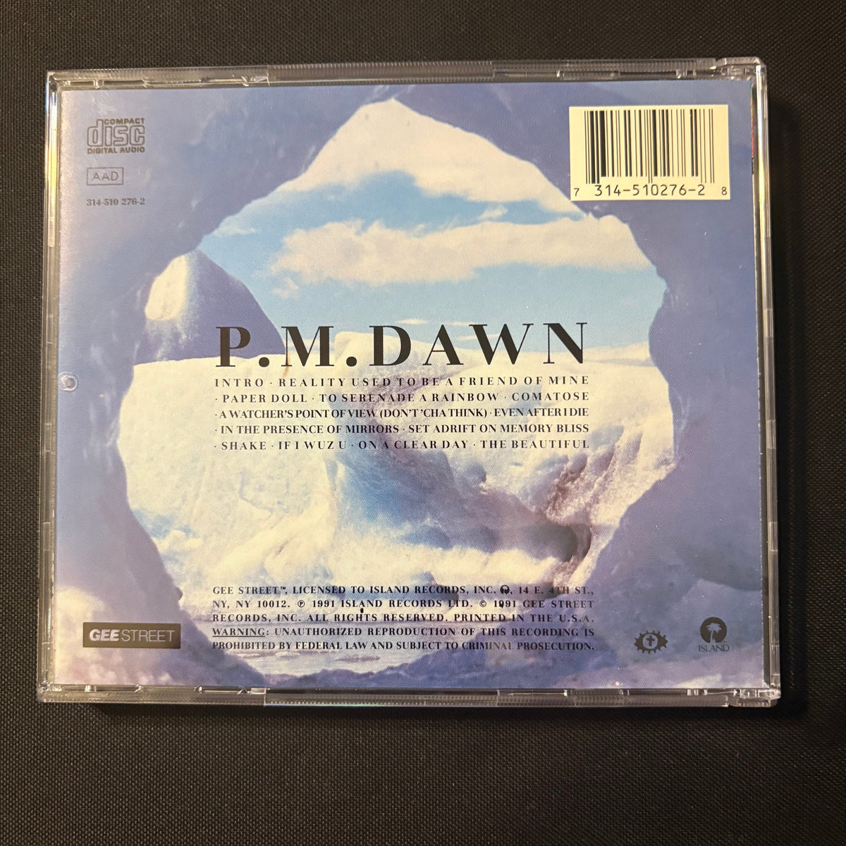 CD PM Dawn 'Of the Heart, the Soul and the Cross' (1991) Set Adrift On ...