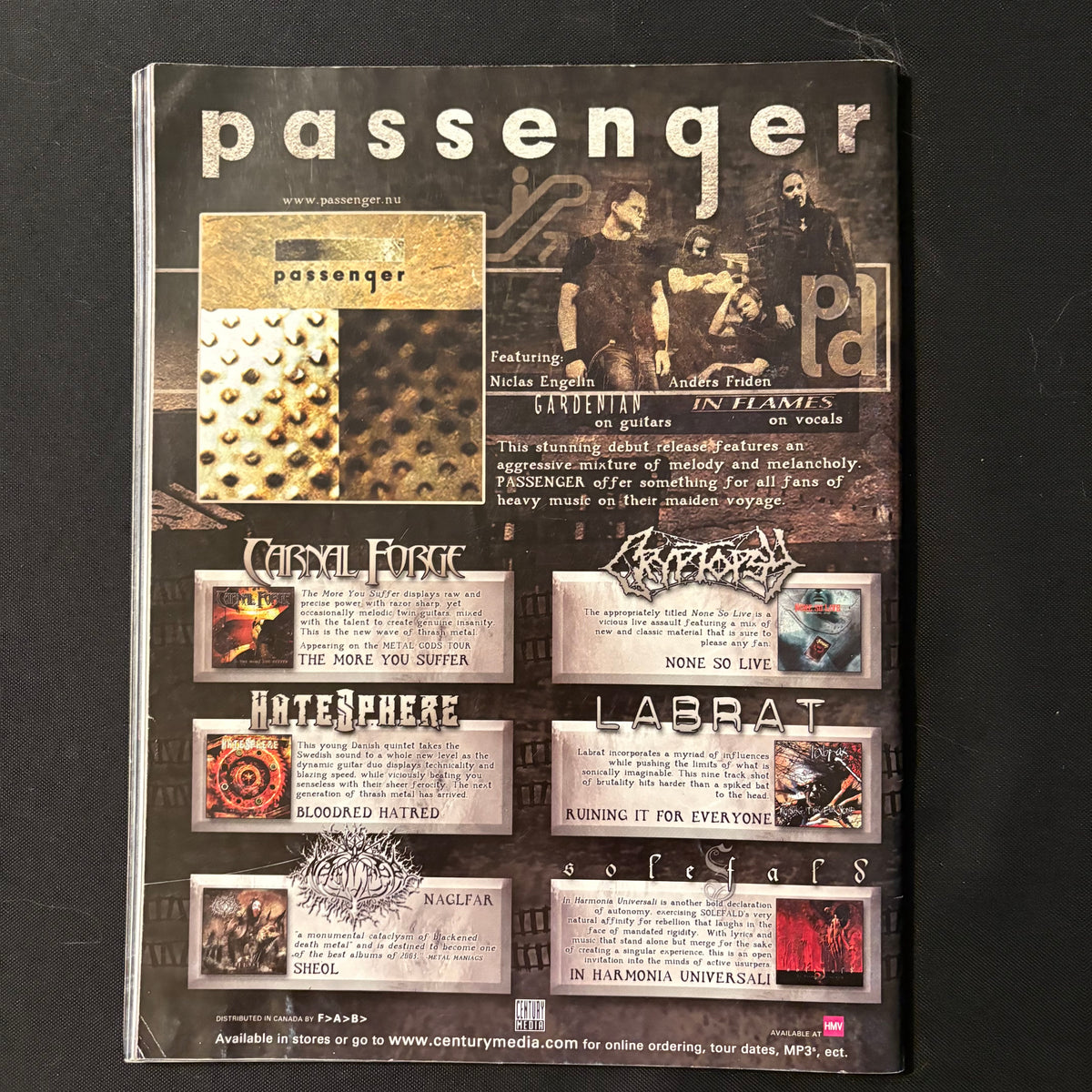 MAGAZINE Brave Words and Bloody Knuckles No. 70 June 2003 Opeth, Devin ...