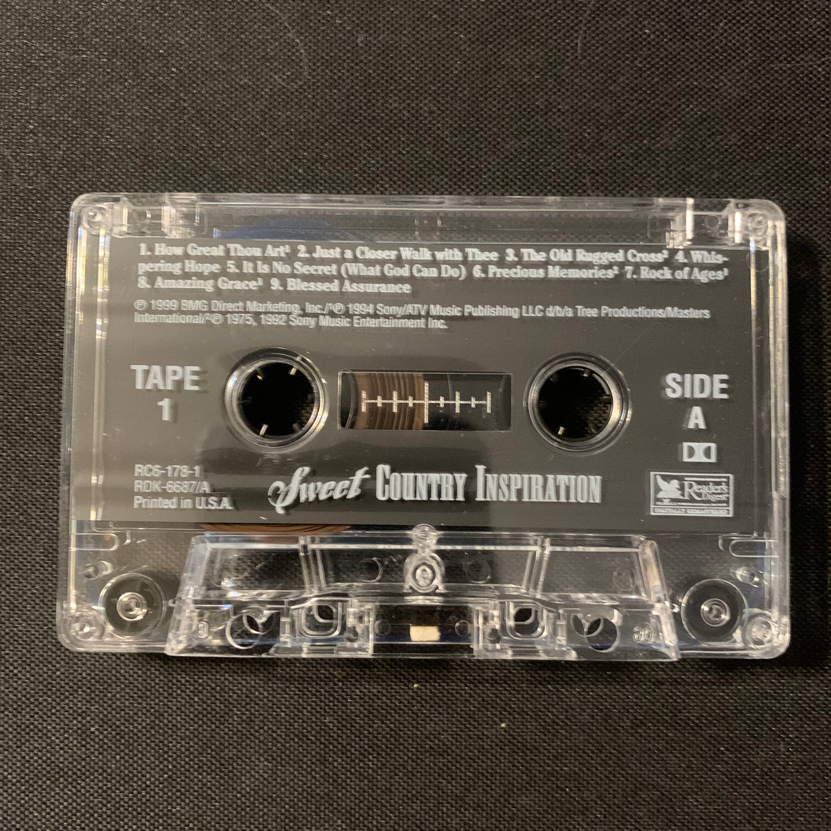 CASSETTE Reader's Digest Sweet Country Inspiration [Tape 1] (1999) Lee ...