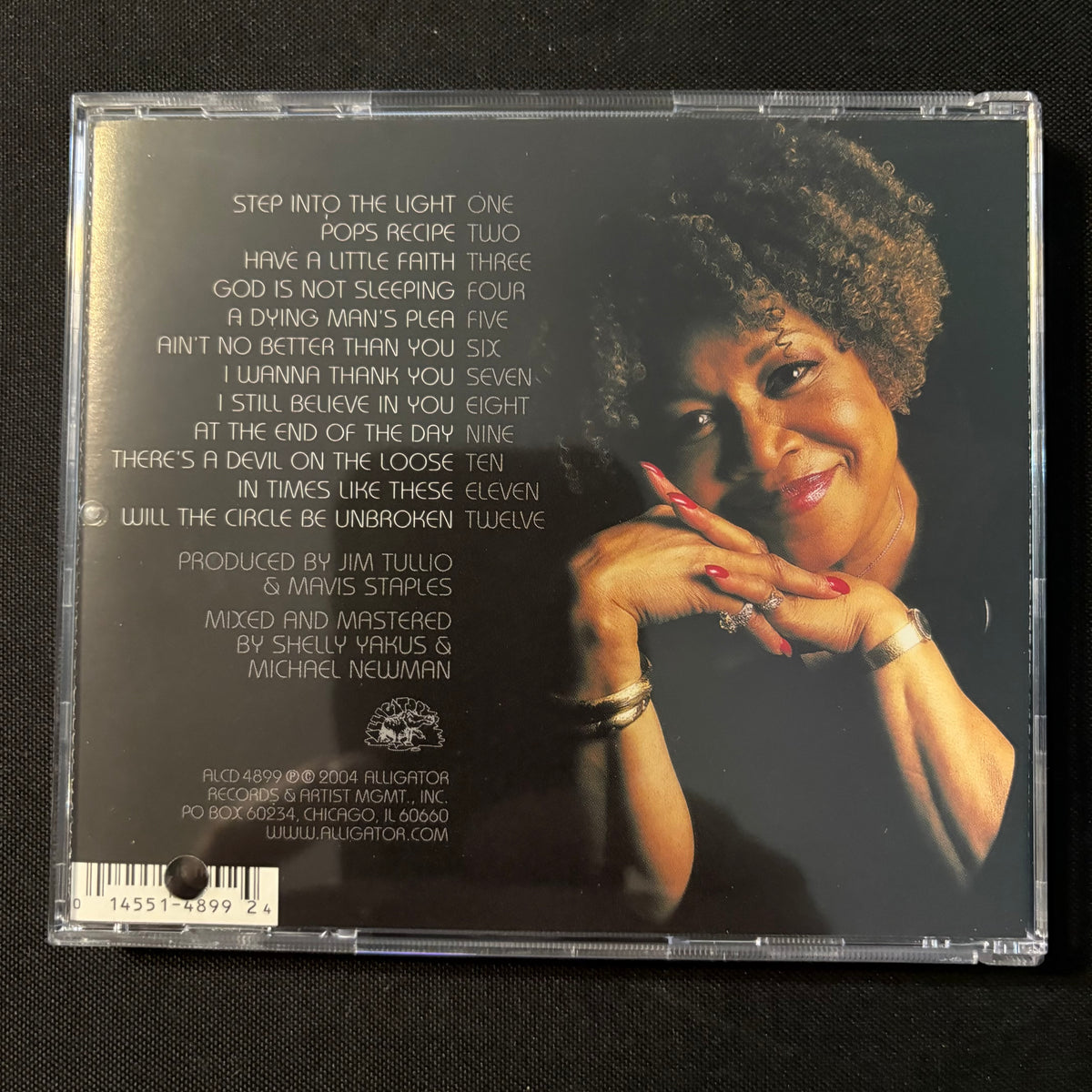 CD Mavis Staples 'Have a Little Faith' (2004) Pops Recipe, Step Into t ...