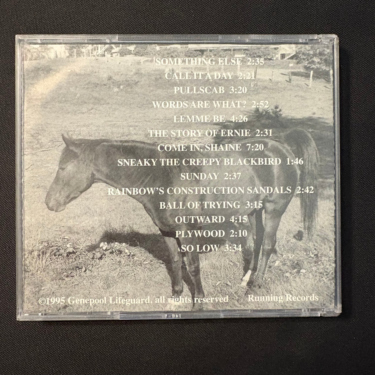 CD Genepool Lifeguard 'Beauty Was a Horse' (1995) female fronted Olymp ...