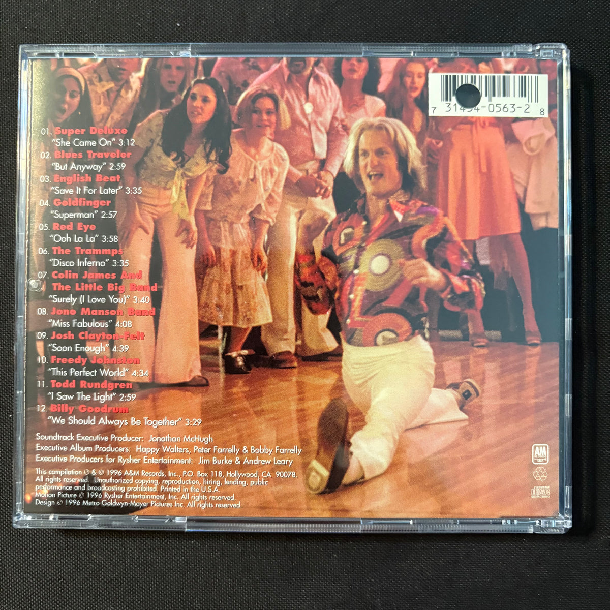 CD Kingpin soundtrack (1996) Blues Traveler, English Beat, Goldfinger ...