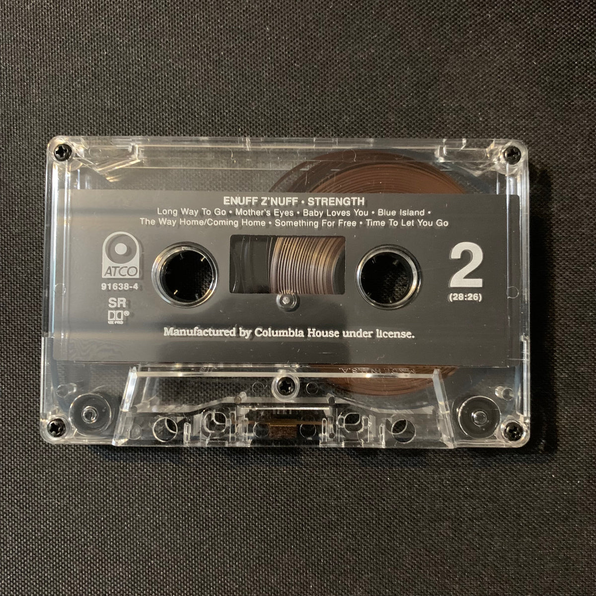 CASSETTE Enuff Z'nuff 'Strength' (1991) Mother's Eyes, Baby Loves You ...