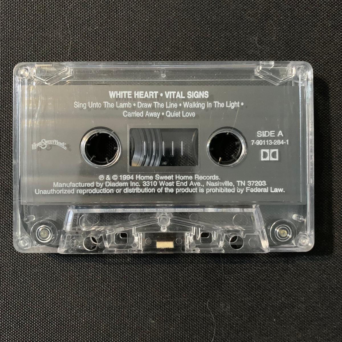 CASSETTE White Heart 'Vital Signs' (1994) reissue Christian rock – The ...