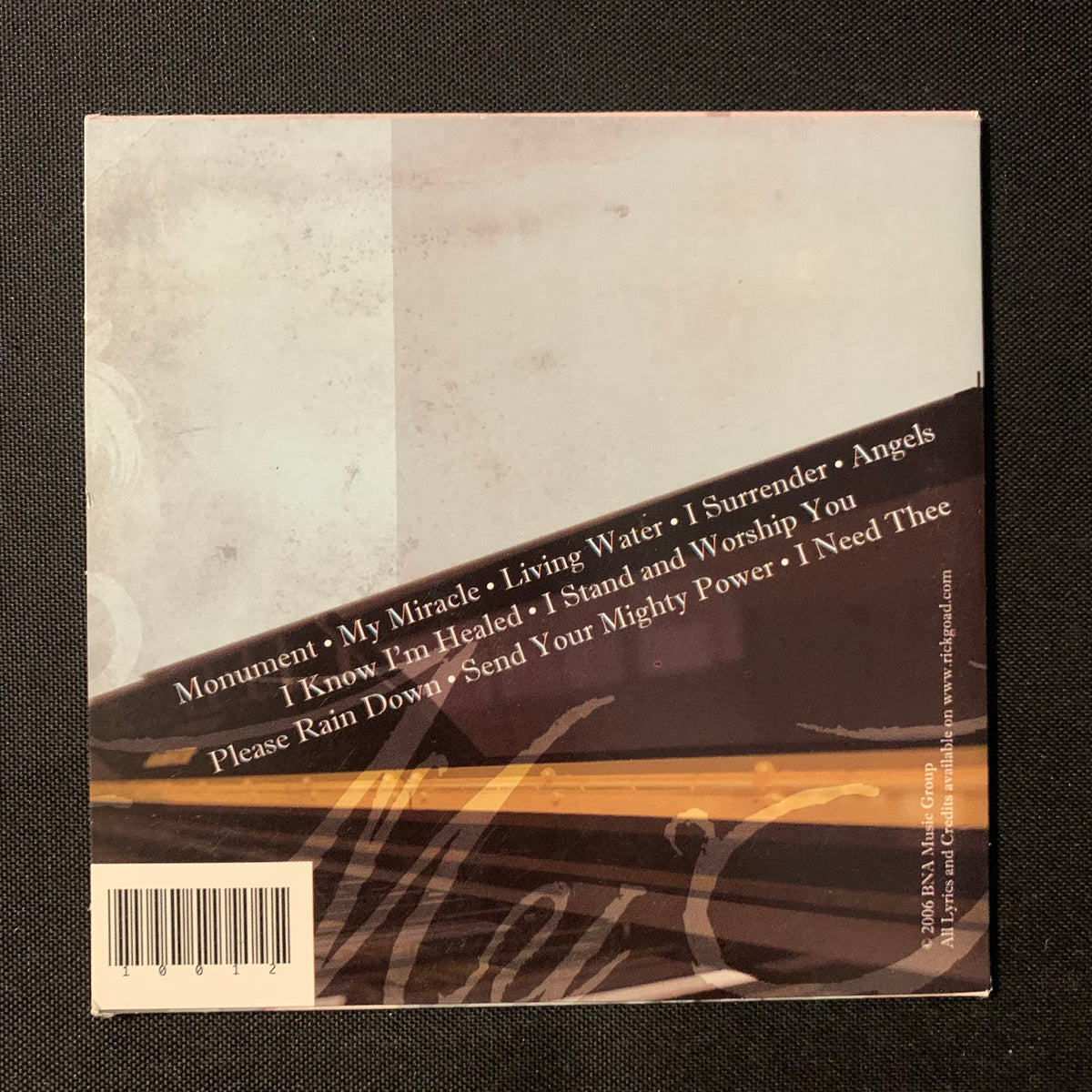 CD Rick Goad 'My Miracle' (2006) Christian music – The Exile Media and ...
