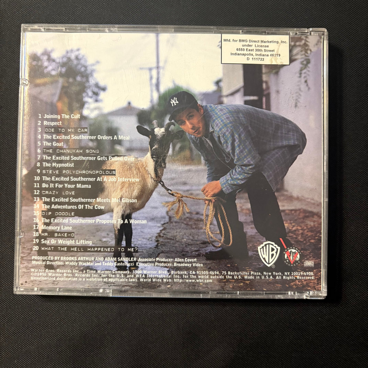 CD Adam Sandler 'What the Hell Happened To Me?' (1996) The Chanukah So ...