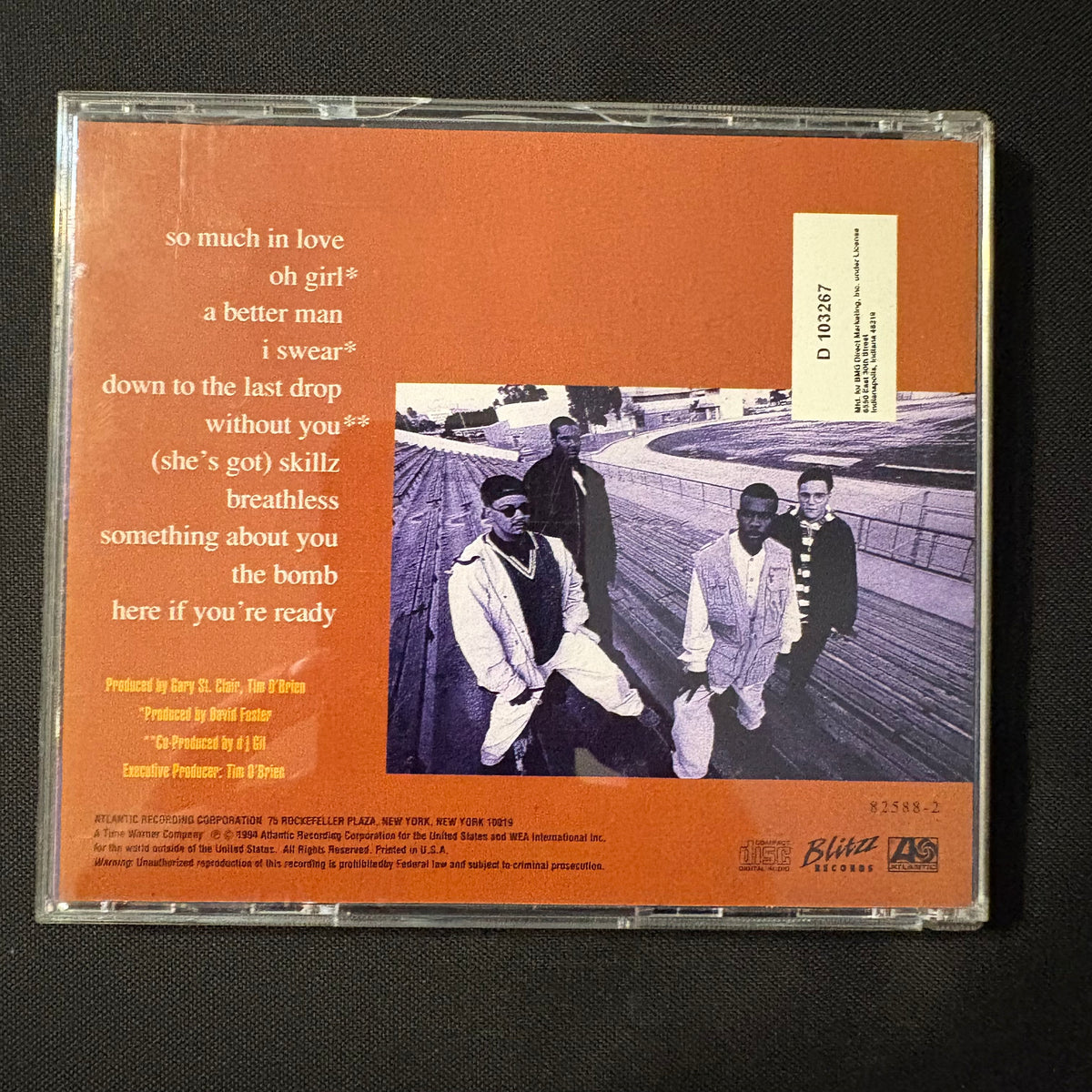 CD All-4-One self-titled (1994) I Swear, So Much In Love – The Exile ...