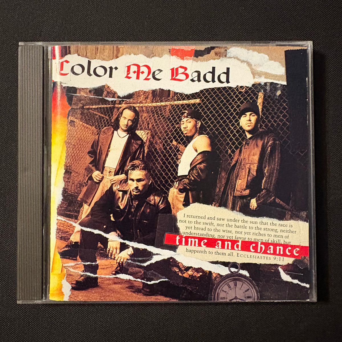 CD Color Me Badd 'Time and Chance' (1993) The Bells, Choose – The Exile ...