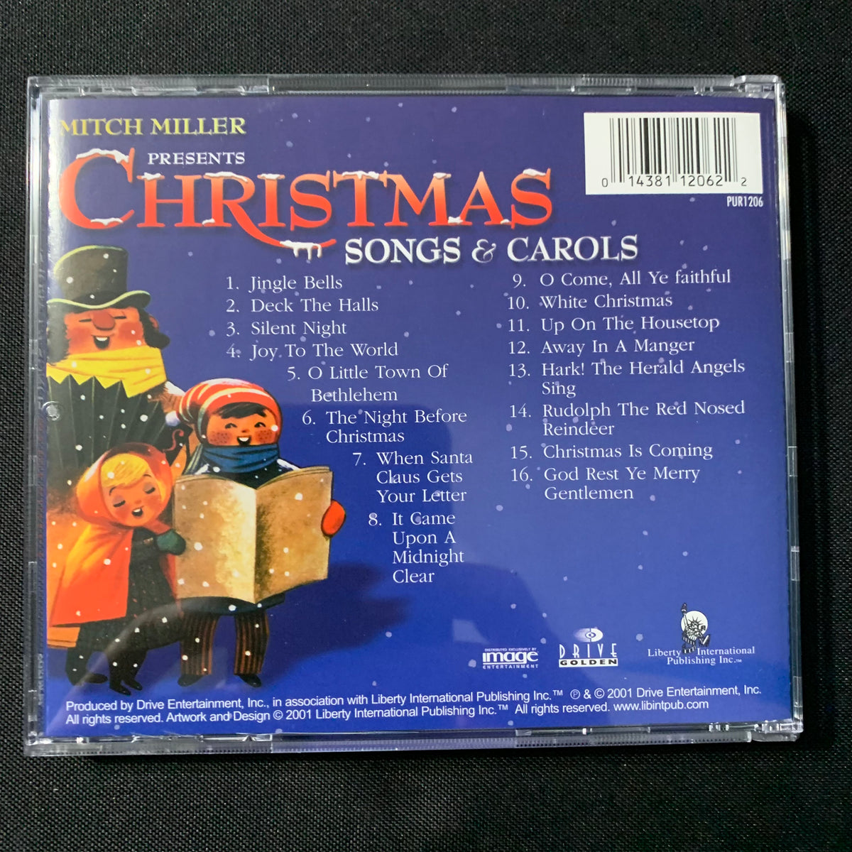 CD Mitch Miller Presents Christmas Songs and Carols (2001) holiday mus ...