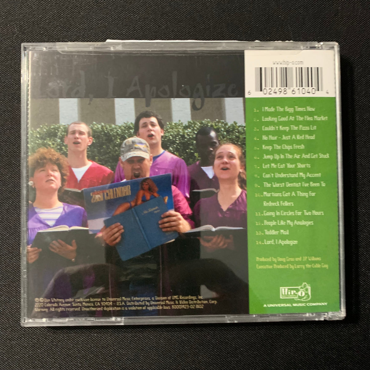 CD Larry the Cable Guy 'Lord I Apologize' (2001) redneck blue collar c ...
