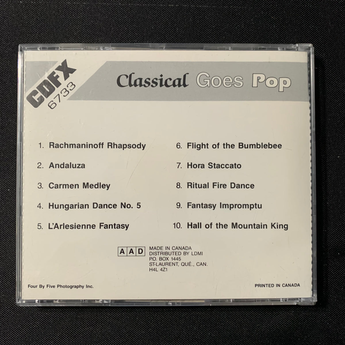 CD Classical Goes Pop Flight of the Bumblebee/Hall of the Mountain Kin ...