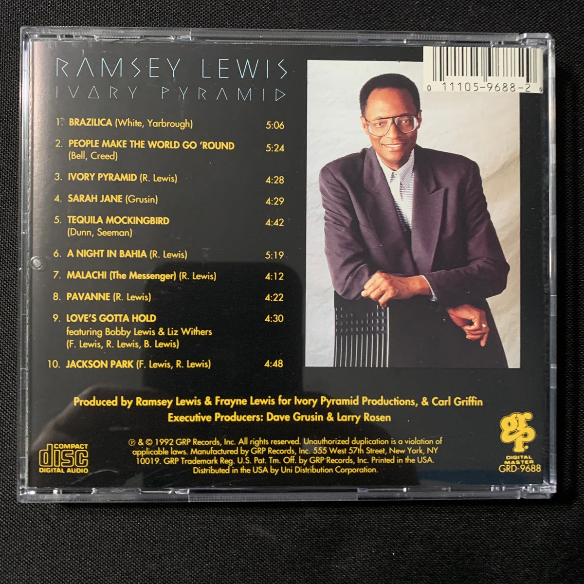 CD Ramsey Lewis 'Ivory Pyramid' (1992) jazz piano – The Exile Media and ...