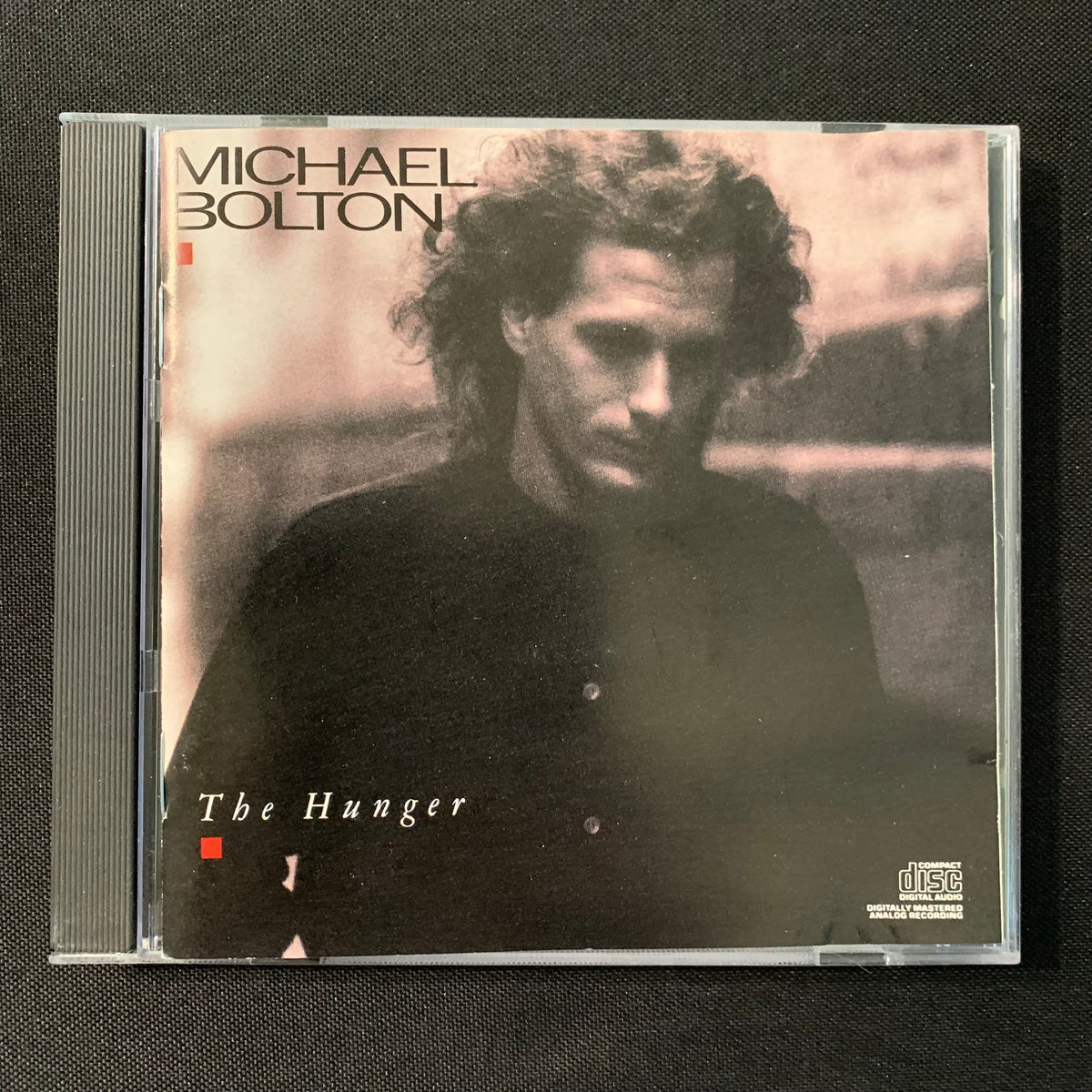 CD Michael Bolton 'The Hunger' (1987) Sittin' On the Dock Of the Bay ...