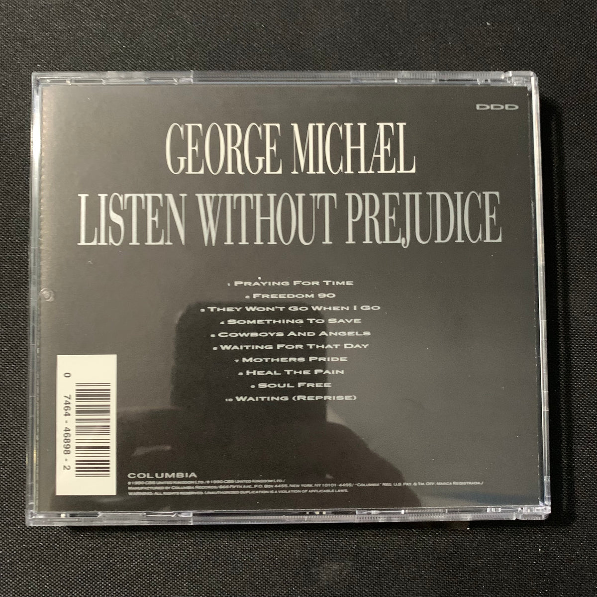 CD George Michael 'Listen Without Prejudice' (1990) Freedom 90, Prayin ...