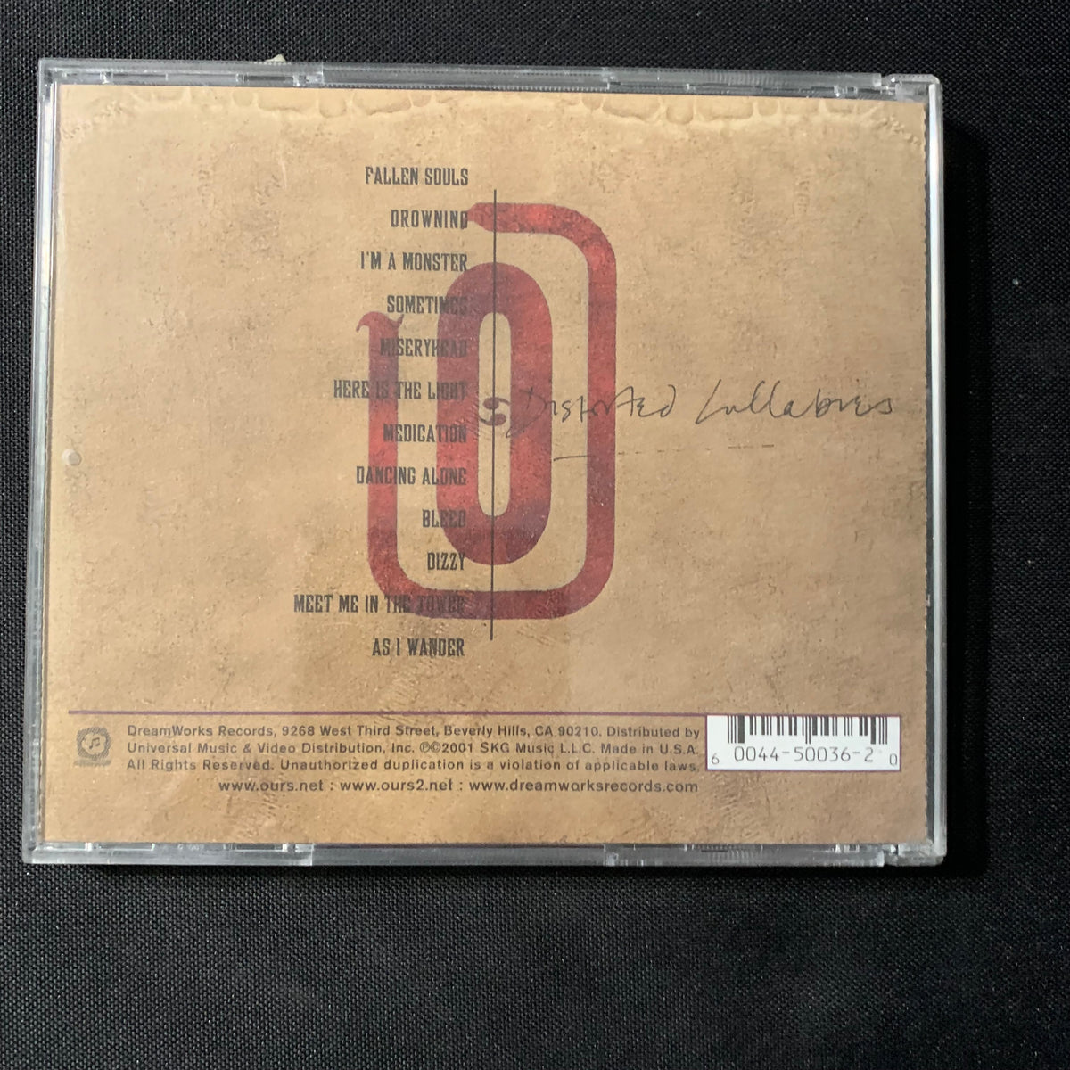 CD Ours 'Distorted Lullabies' (2001) Sometimes – The Exile Media and ...
