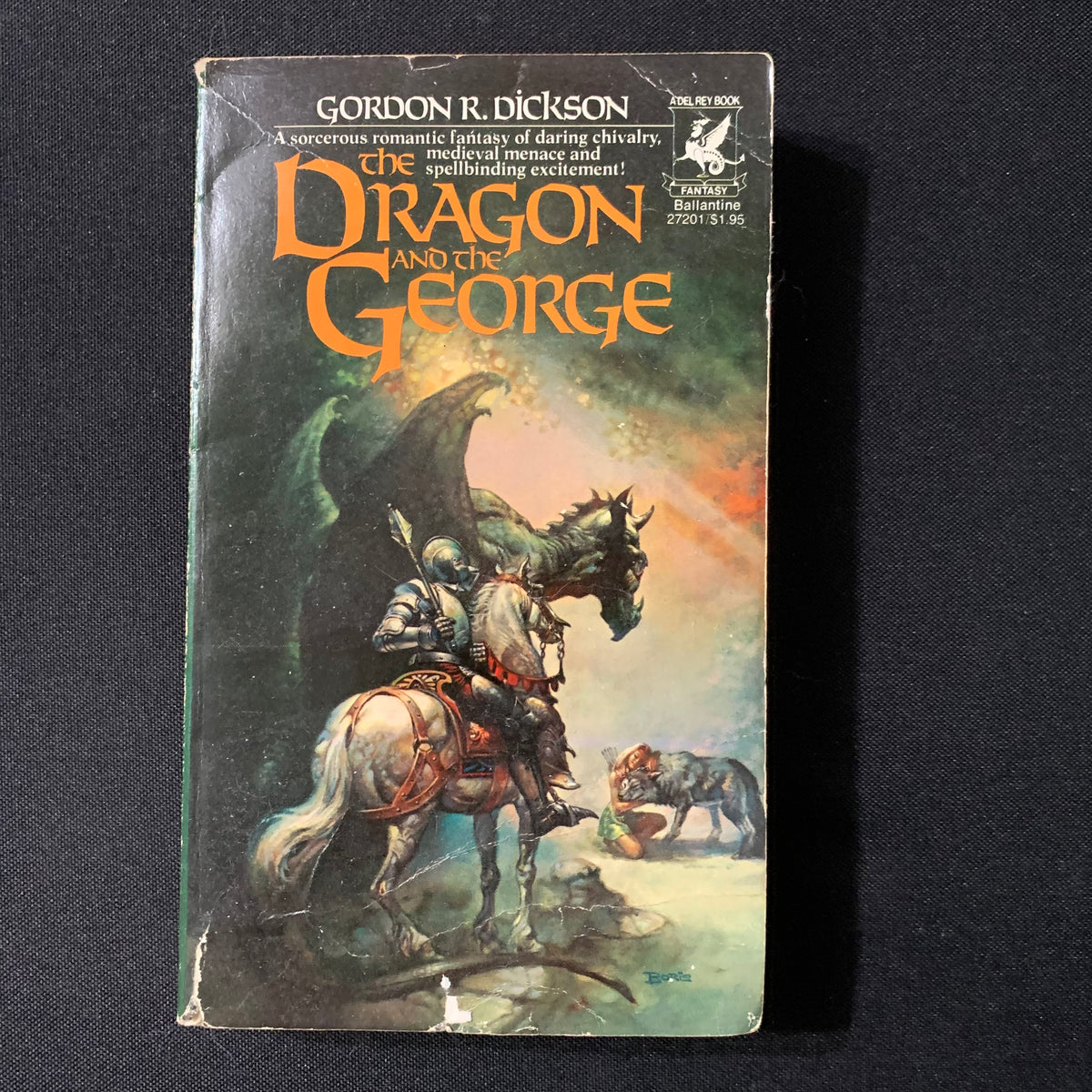 BOOK Gordon R. Dickson 'The Dragon and the George' (1978) PB science f ...