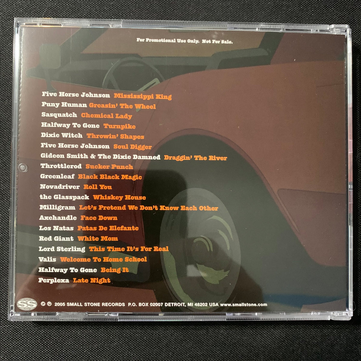 CD Small Stone Records Sampler (2005) Five Horse Johnson, Halfway to G ...