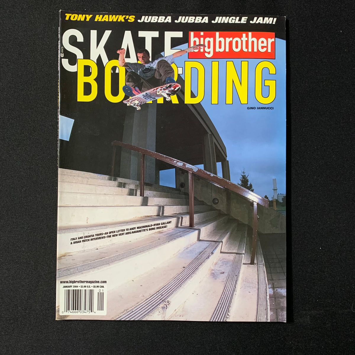 MAGAZINE Big Brother Skateboarding Jan 2004 Ryan Gallant, Brian Patch ...